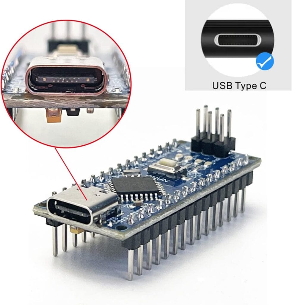 Arduino Nano V3.0 Type C USB Port - ElectroXBD