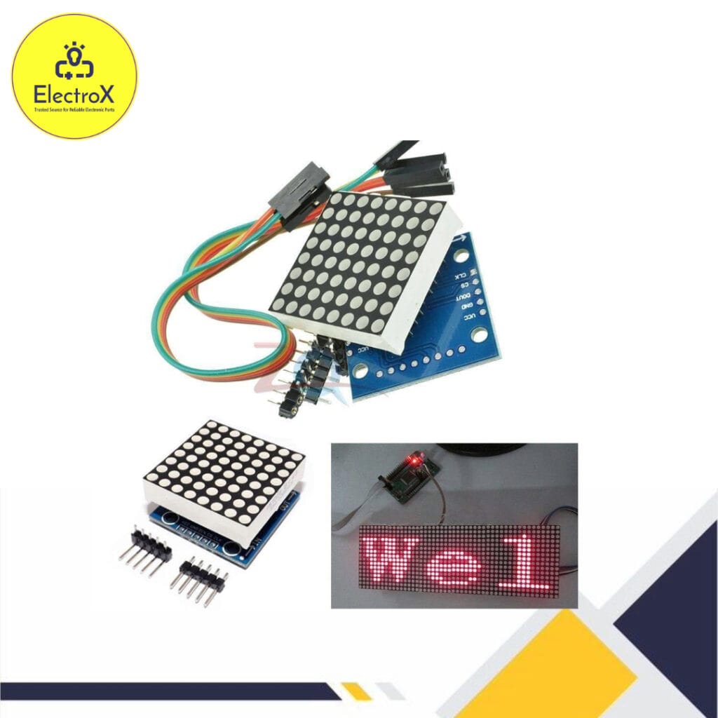 MAX7219 Dot Matrix Module for Arduino - ElectroXBD