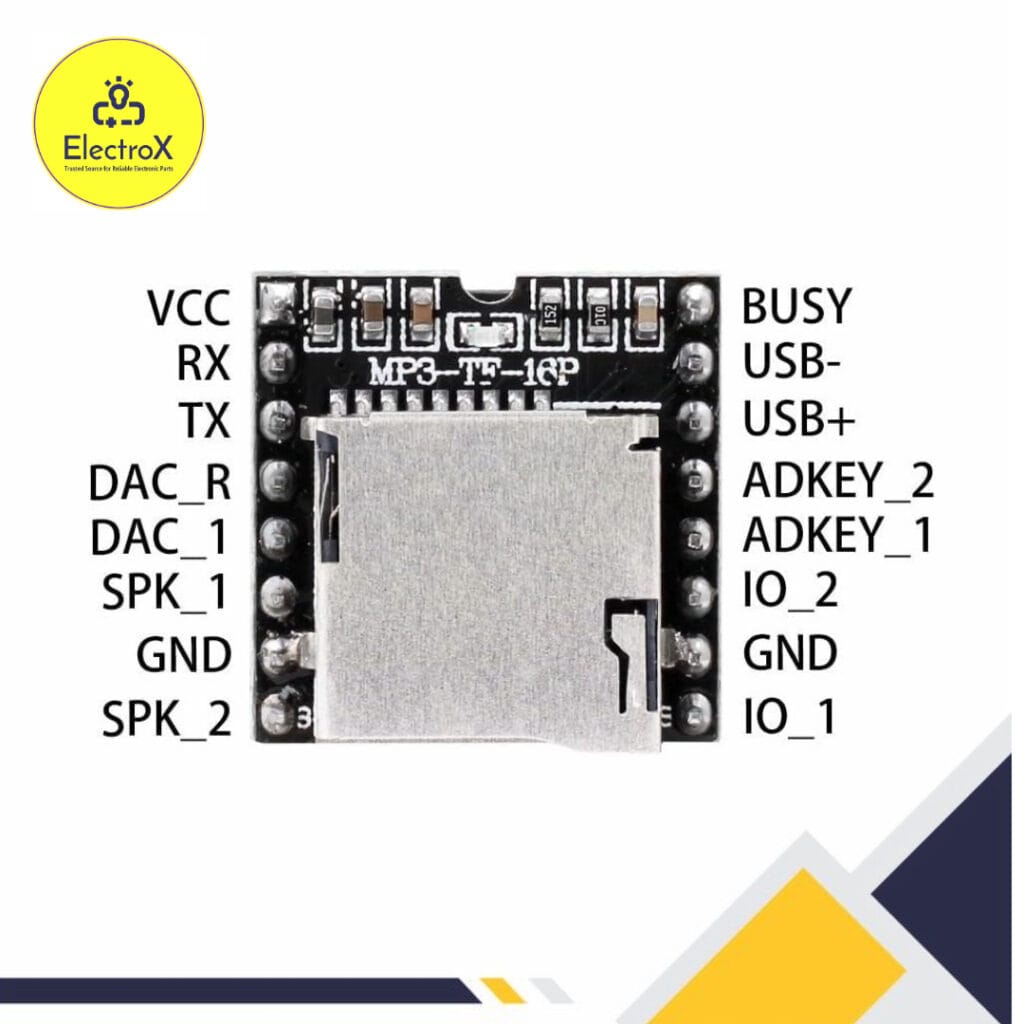 MP3 Player Module for Arduino - ElectroXBD
