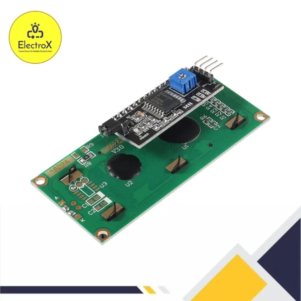 Lcd1602 Display With I2c Module Soldered Electroxbd 6337